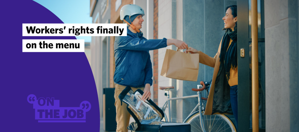 Workers’ rights finally on the menu - Australian Unions