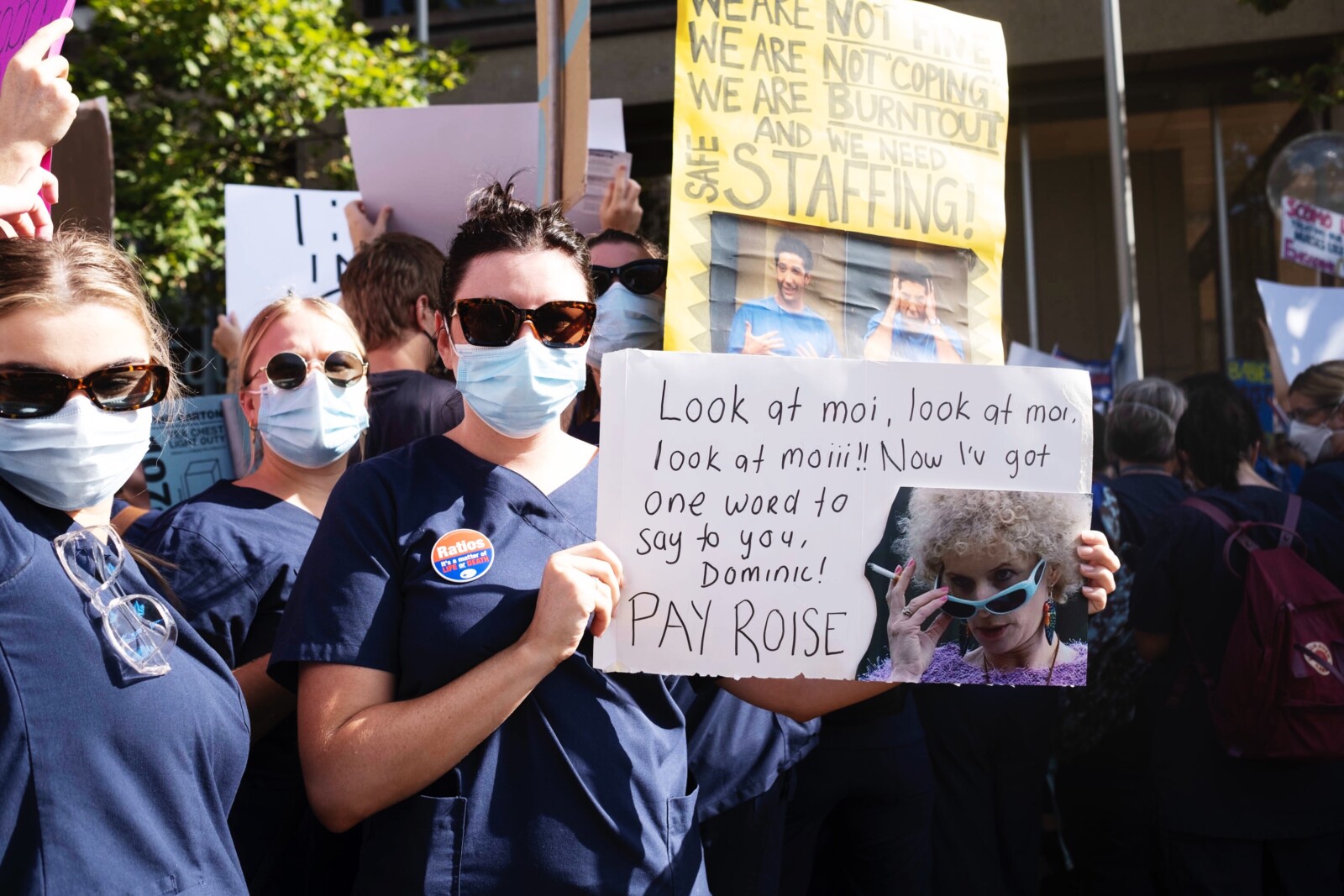 Nurses Deserve a Pay Rise | Protest Signs | Australian Unions