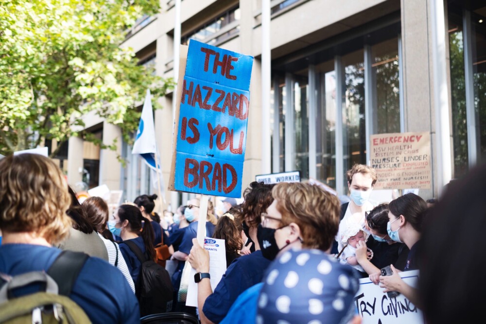 Nurses Deserve a Pay Rise | Protest Signs | Australian Unions