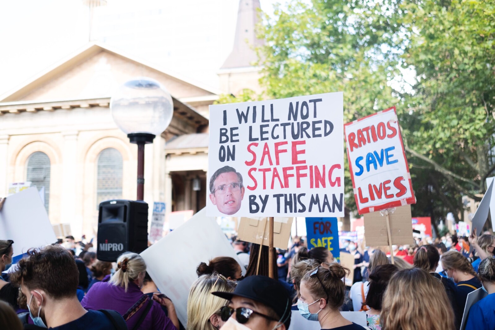 Nurses Deserve a Pay Rise | Protest Signs | Australian Unions
