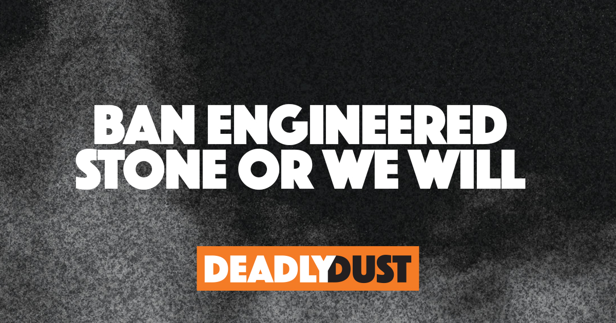 Unions Have Voted To Ban Engineered Stone | Australian Unions